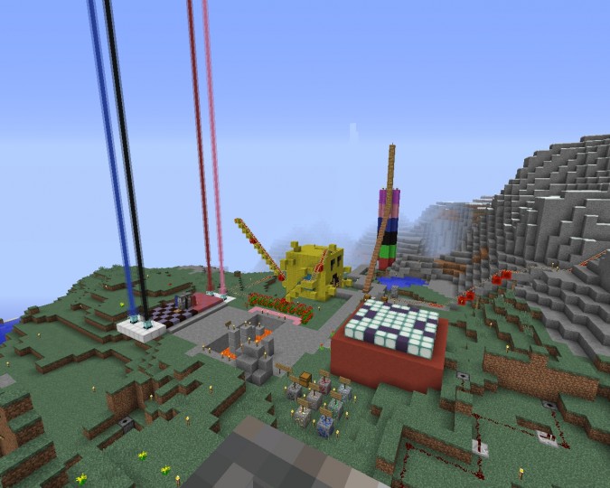 PopularMMos and gameing with jen Minecraft Map