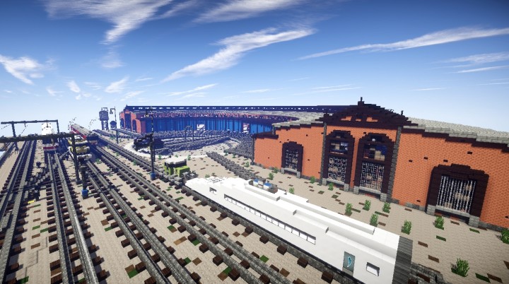 Rail Yard Minecraft Map