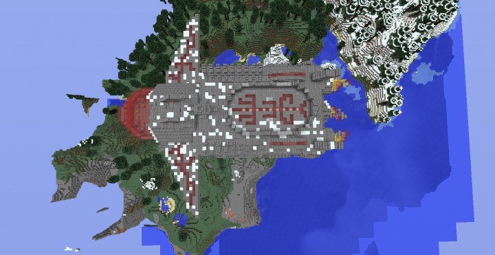 SpaceShip Minecraft Map