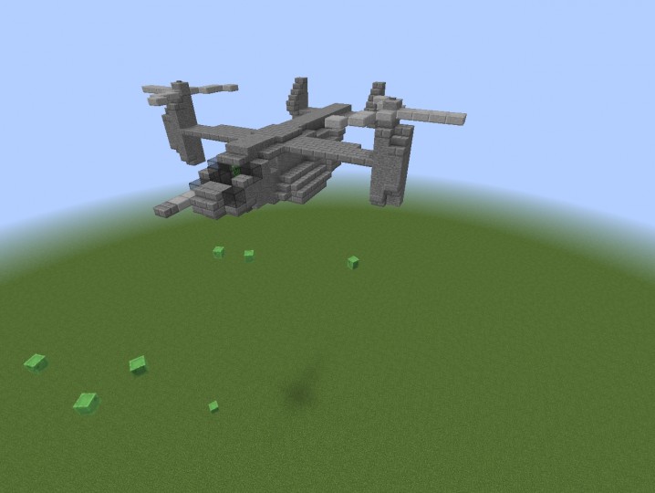 V-22 Osprey Minecraft Map