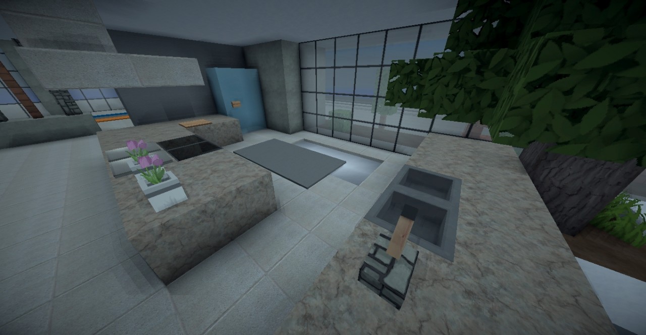 Singularity || Modern house Minecraft Map