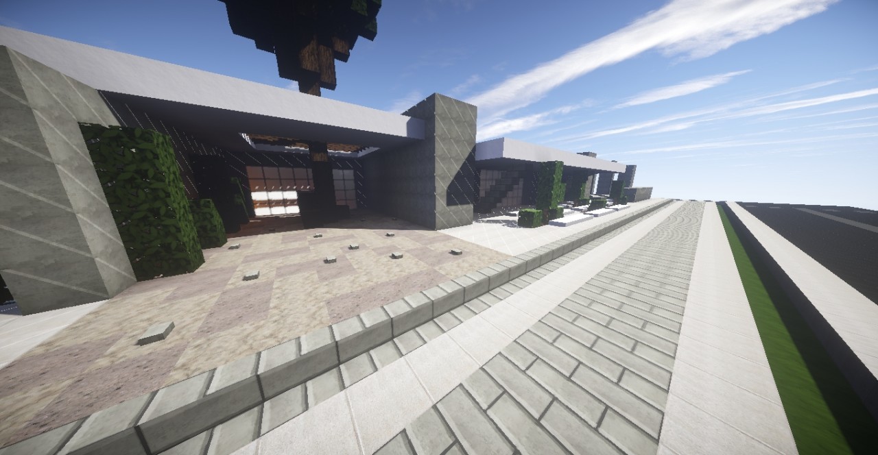 Singularity || Modern house Minecraft Map