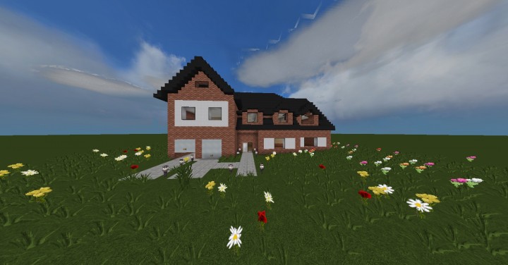English House Minecraft Map