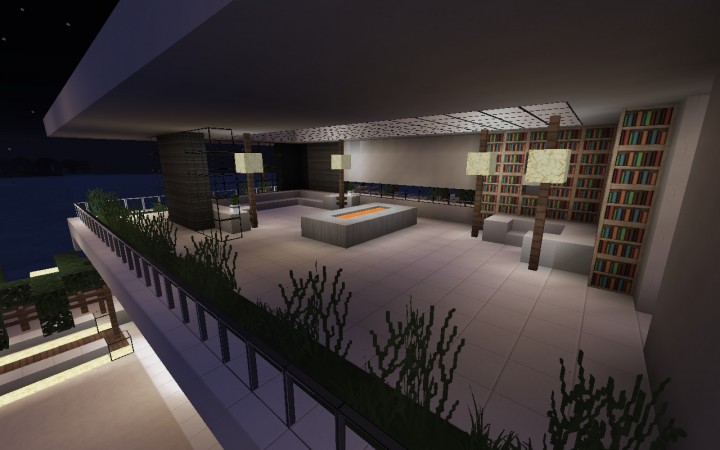 Tropical Island House Minecraft Map