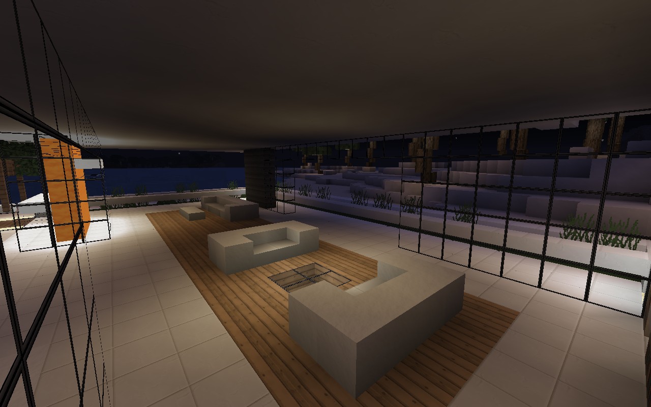 Tropical Island House Minecraft Map