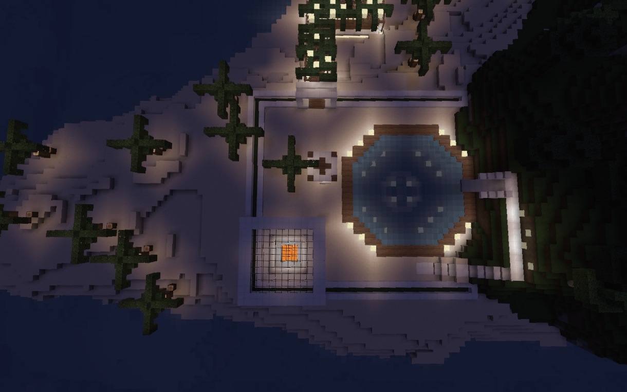 Tropical Island House Minecraft Map