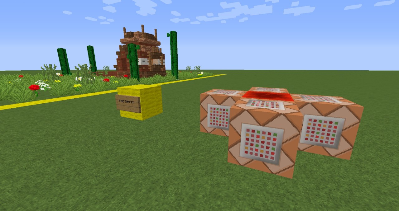 FIRE SAFETY (VANILLA) Minecraft Map