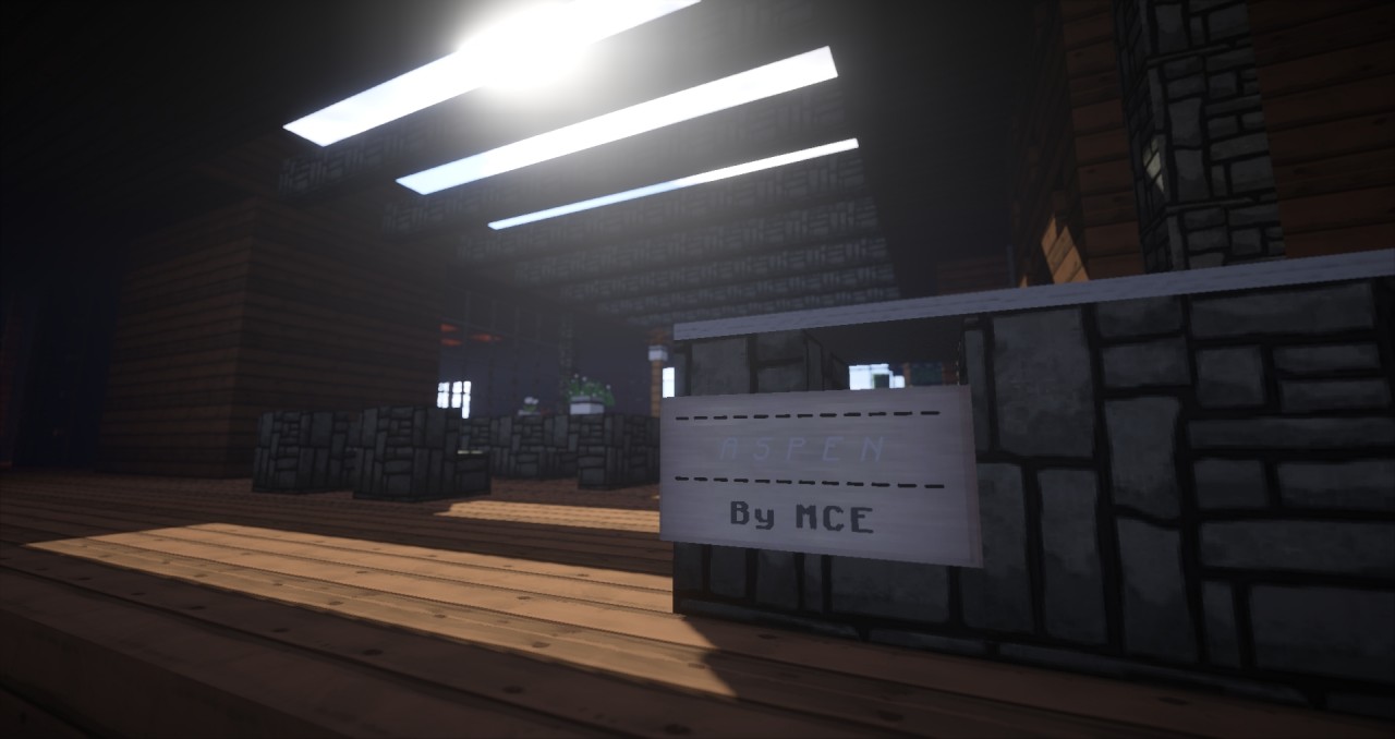 Aspen - A modern conceptual house built by MCE - IAS Minecraft Map