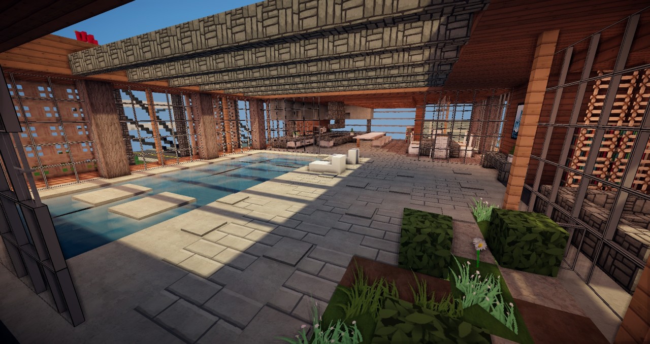 Aspen - A modern conceptual house built by MCE - IAS Minecraft Map