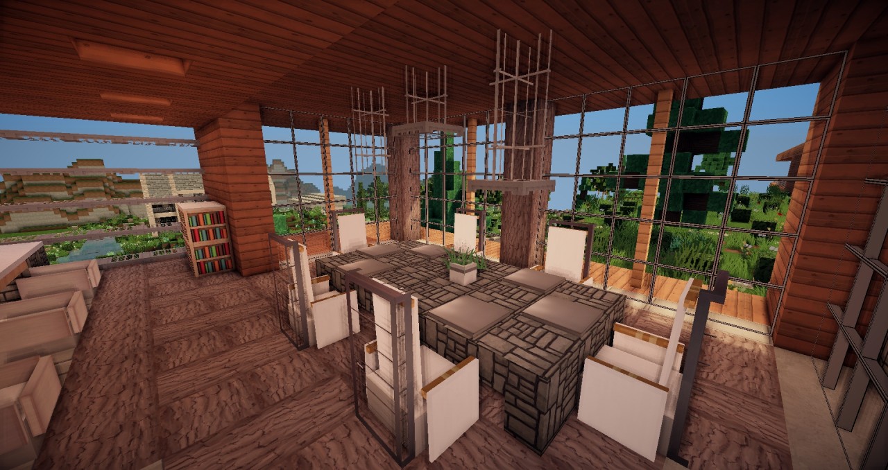 Aspen - A modern conceptual house built by MCE - IAS Minecraft Map