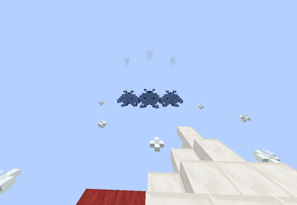 Skywars - Space Invaders Minecraft Map