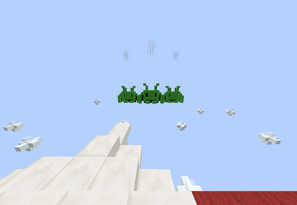 Skywars - Space Invaders Minecraft Map