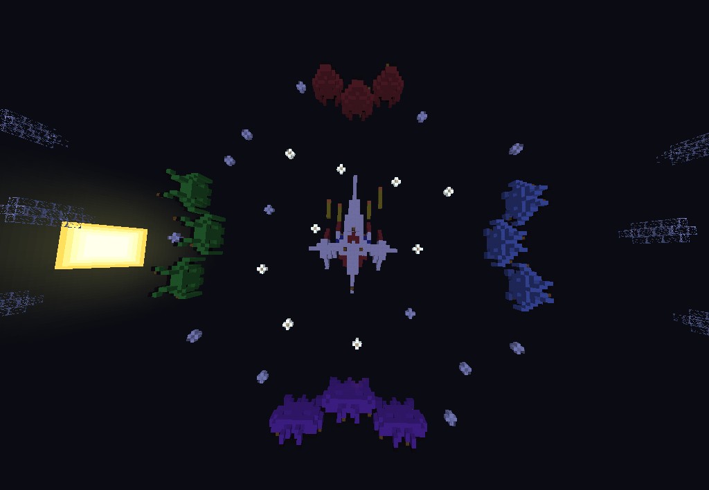 Skywars - Space Invaders Minecraft Map
