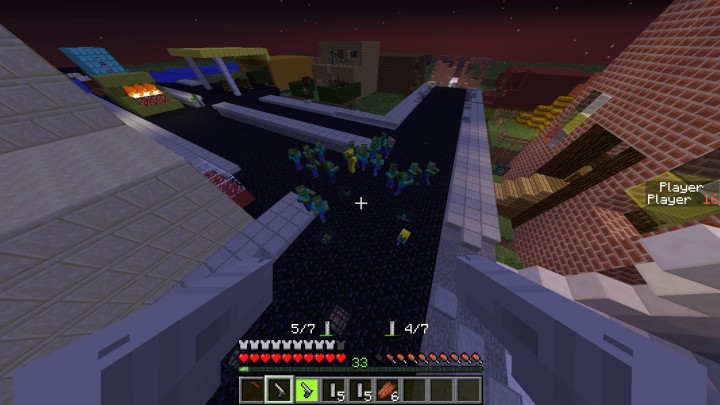 The blocking dead Minecraft Map