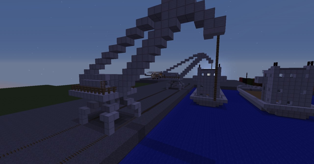 Dock crane Minecraft Project