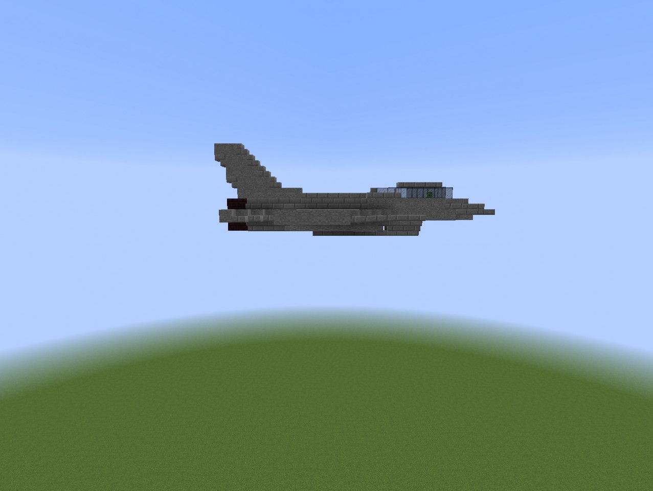 F-16 Fighting Falcon Minecraft Map