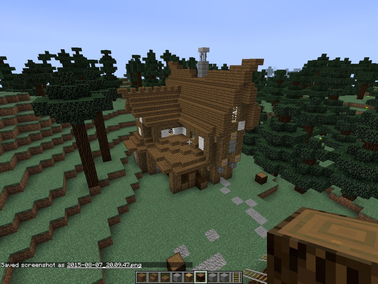Medieval Lumberjack House Minecraft Map