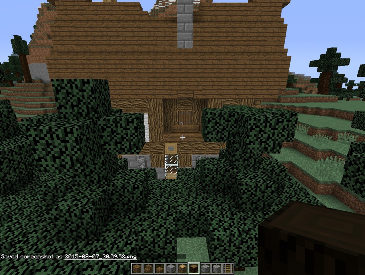 Medieval Lumberjack House Minecraft Map