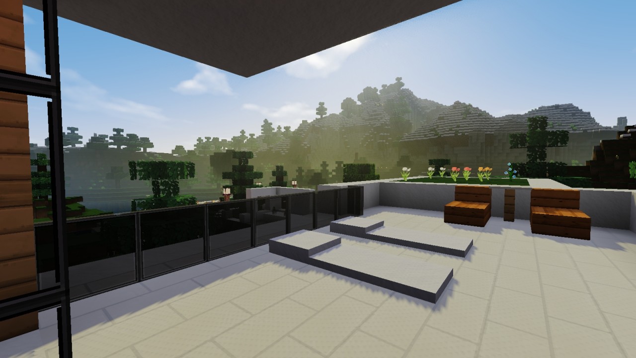 | Modern House | Cozy Modern Villa | arth3rwolfking Minecraft Map