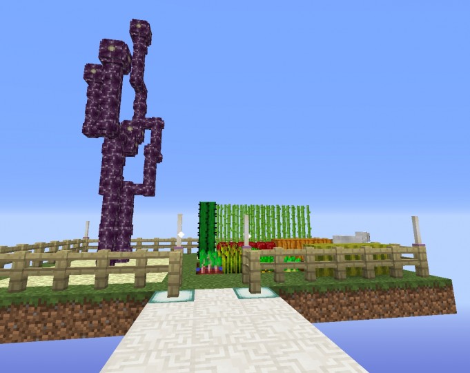 T0X's 1.9 Texture Pack Testing Map Minecraft Map