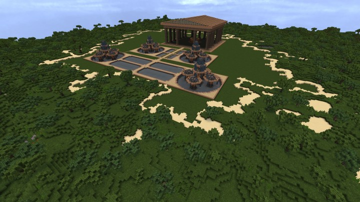 Creative Server Spawn Minecraft Map