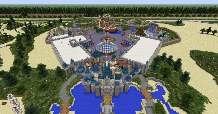 Disneyland 1955 Minecraft Map