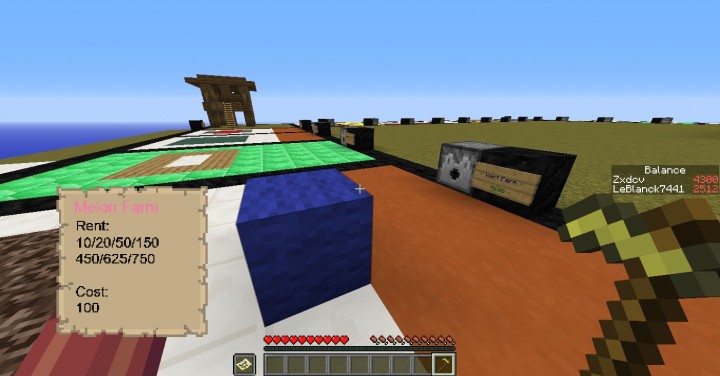 Monopoly (playable) Minecraft Map