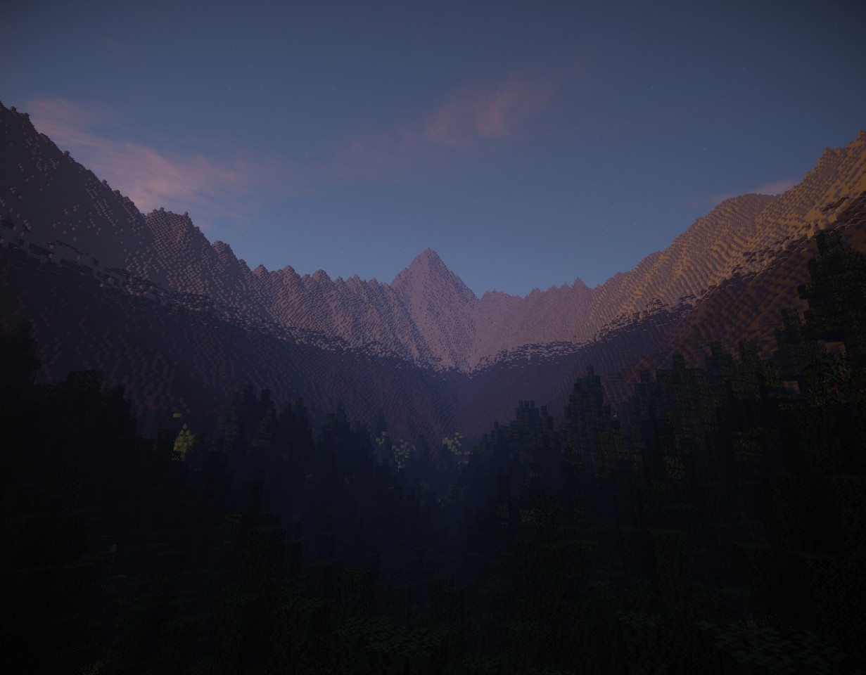 Lanaria - Custom mountain range map (Download) Minecraft Map