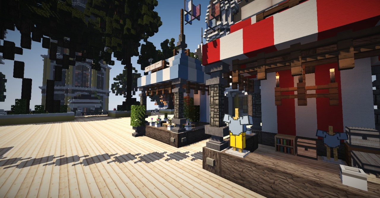 Boardwalk Promenade WIP Minecraft Map