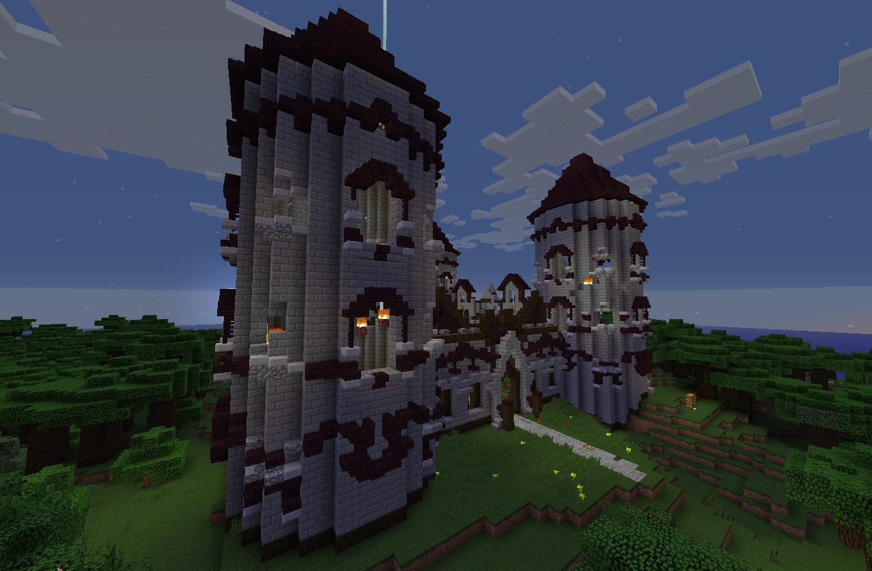 Nether Castle Minecraft Map