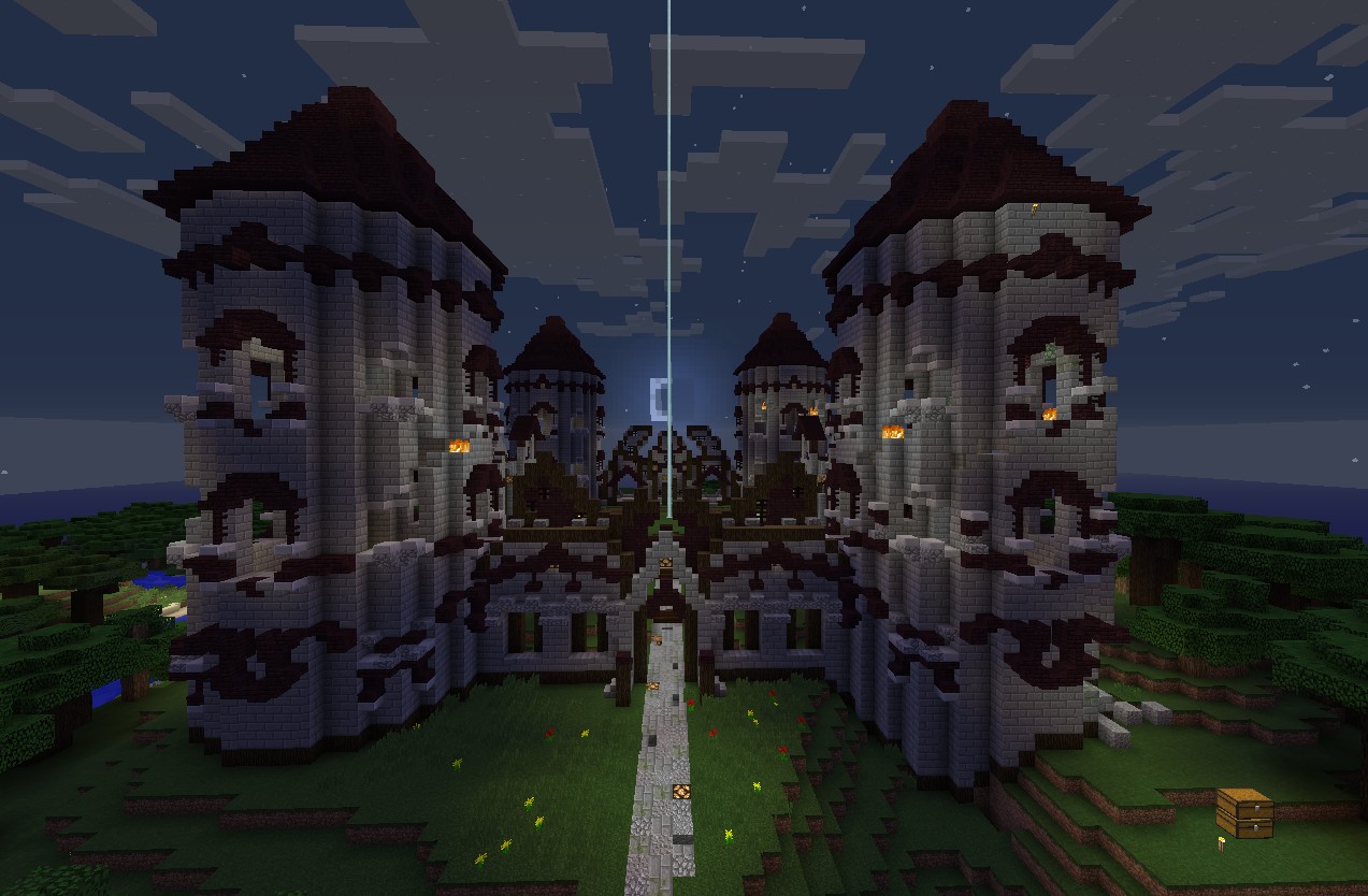 Nether Castle Minecraft Map