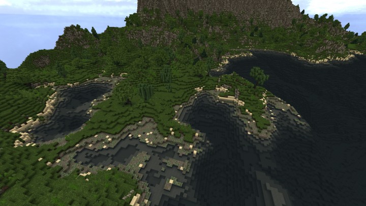 Custom Terrain Minecraft Map