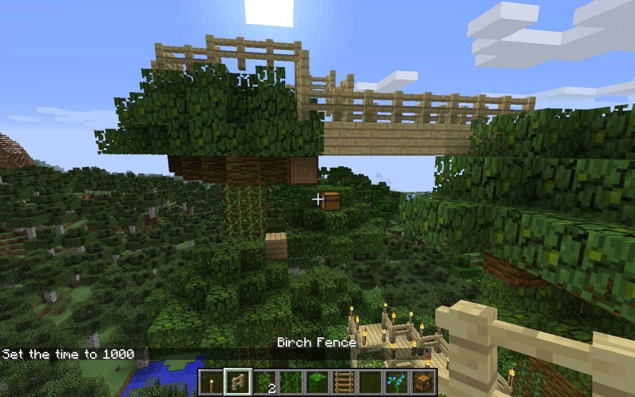 Starter Tree House Minecraft Map