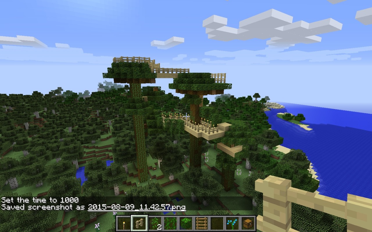 Starter Tree House Minecraft Map