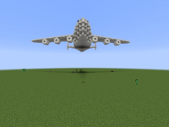 Antonov AN-225 Mriya Minecraft Map