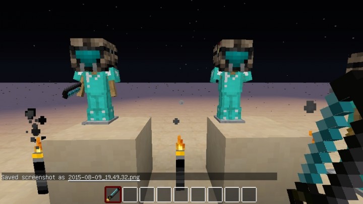 Armor Stands and Command Block stuff Minecraft Map