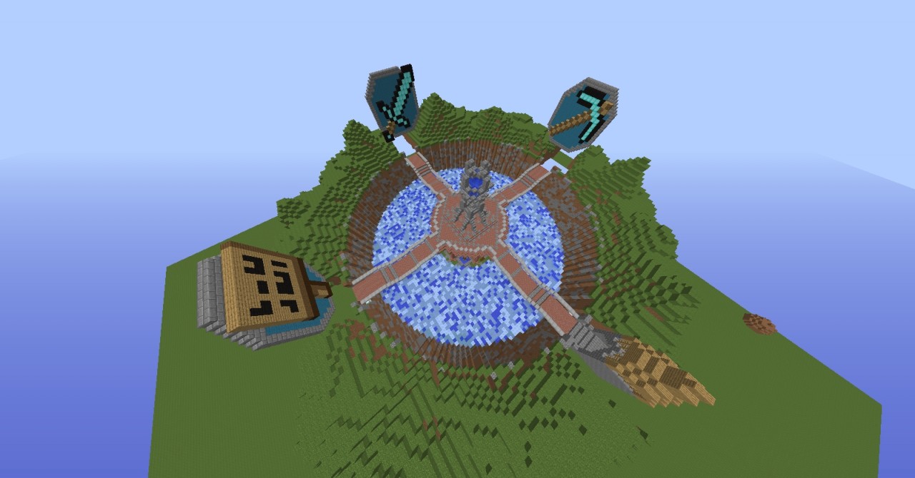 Server Spawn/Hub Minecraft Map