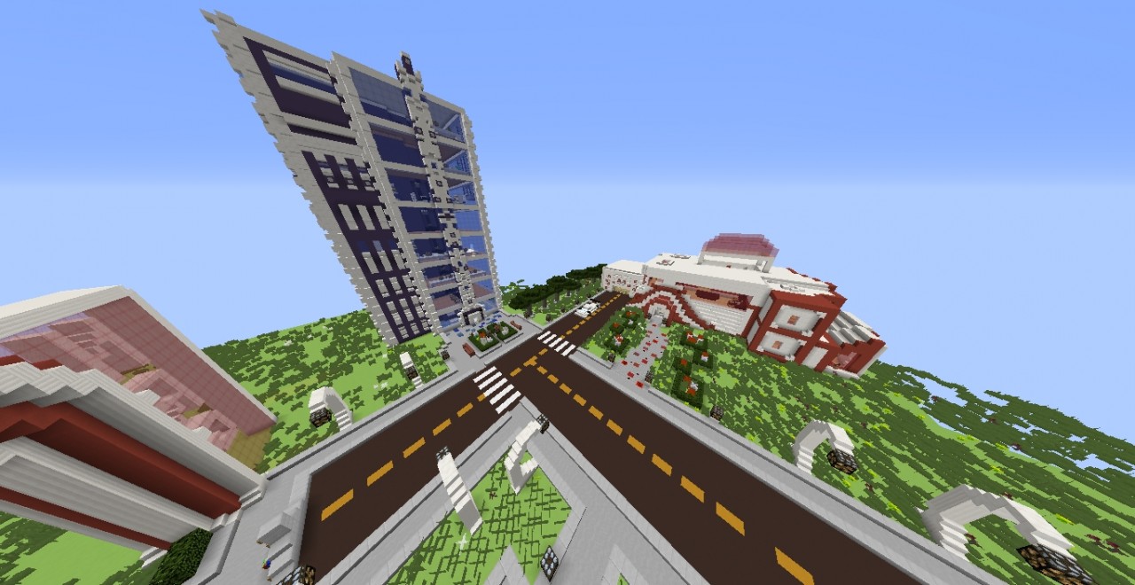 Redstone City V2 / Medievel City V1 Minecraft Map