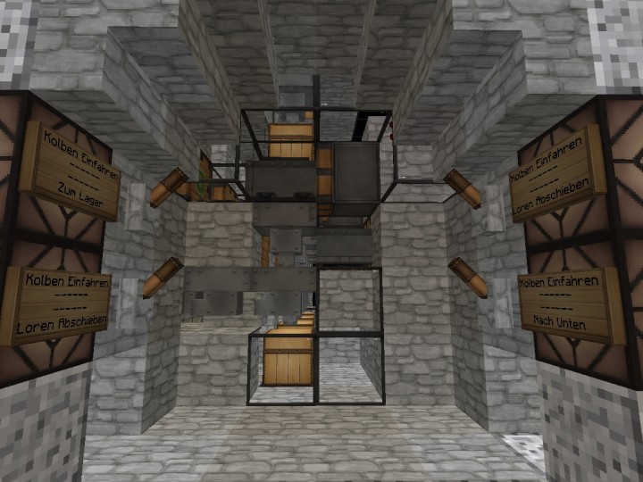 MOVECRAFT Sorting Mechanism Minecraft Map