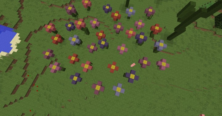 Giant Flowers Minecraft Map