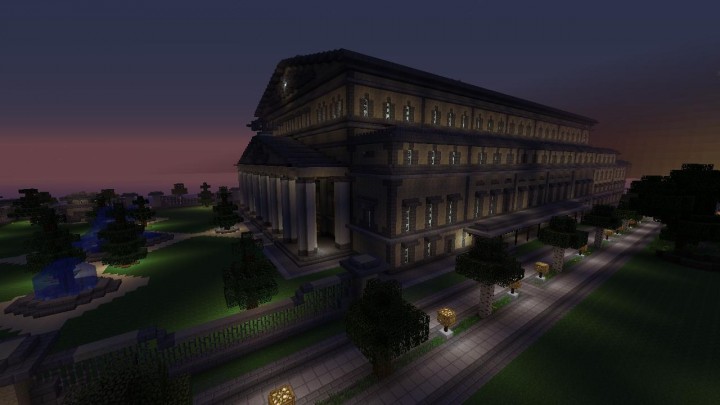 Bolshoi theater of Moscow Minecraft Map