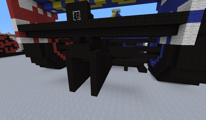 F1(Formula 1) Car Model : B.A.R 001 '99 Minecraft Map