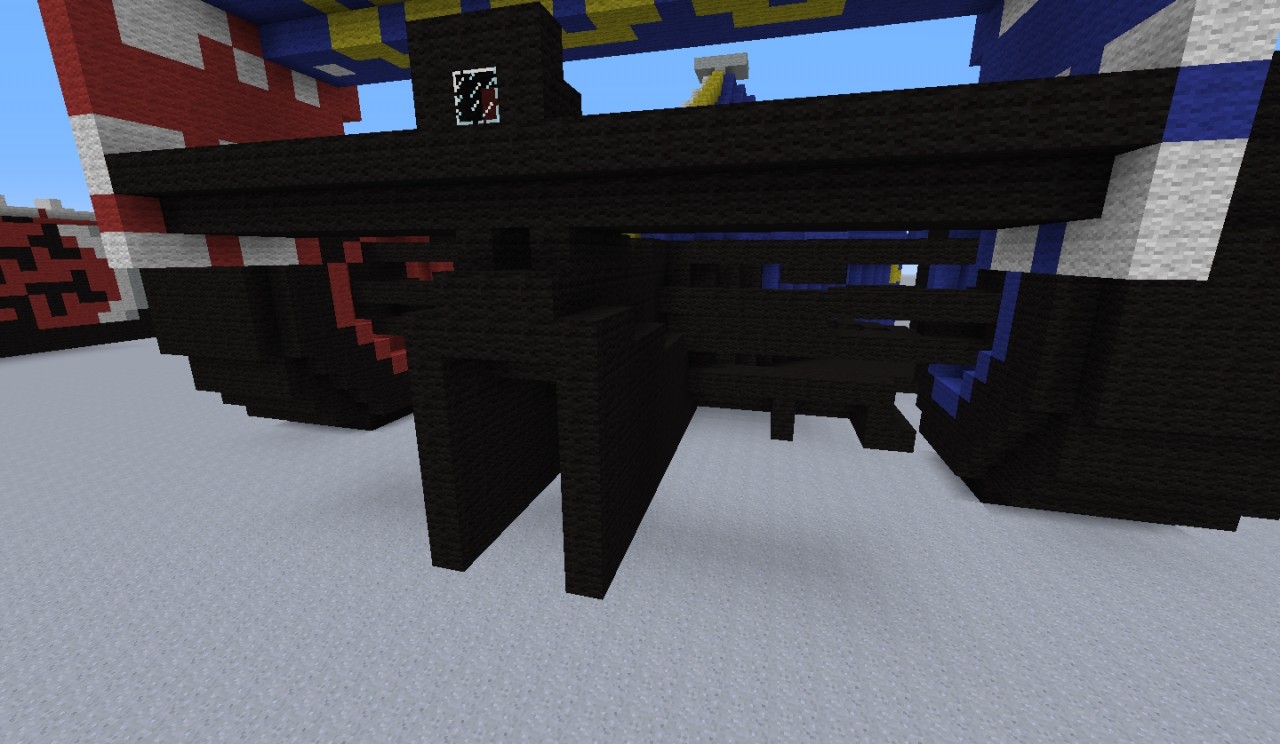 F1(Formula 1) Car Model : B.A.R 001 '99 Minecraft Map