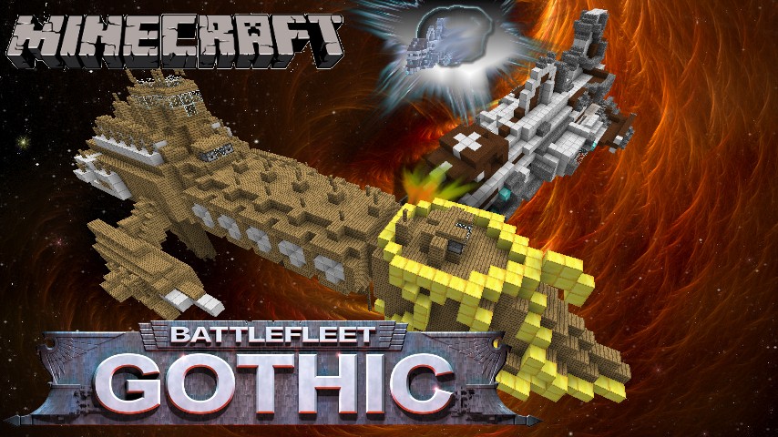 Battlefleet Gothic - Xenos Warships Complete Pack! Minecraft Map