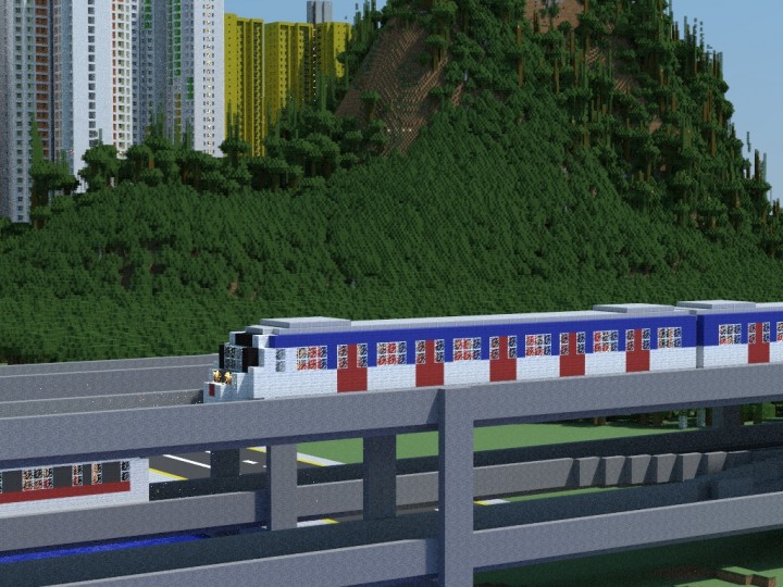 MTR Hong Kong - SP1900 Minecraft Map