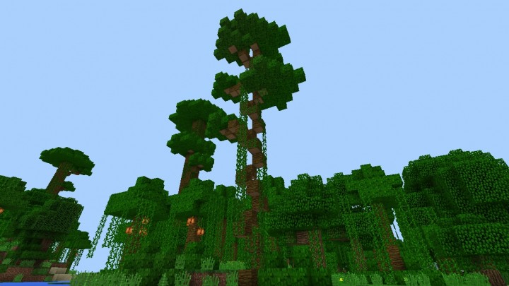 The Best Way To Cut Down A Jungle Tree Minecraft Map
