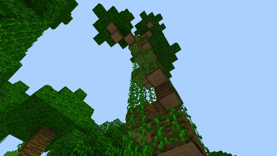 The Best Way To Cut Down A Jungle Tree Minecraft Map