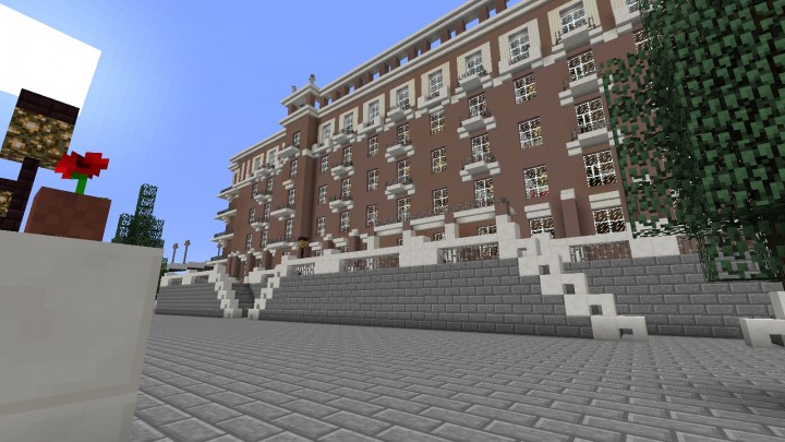 Luxury soviet apartments Vladivostok Minecraft Map