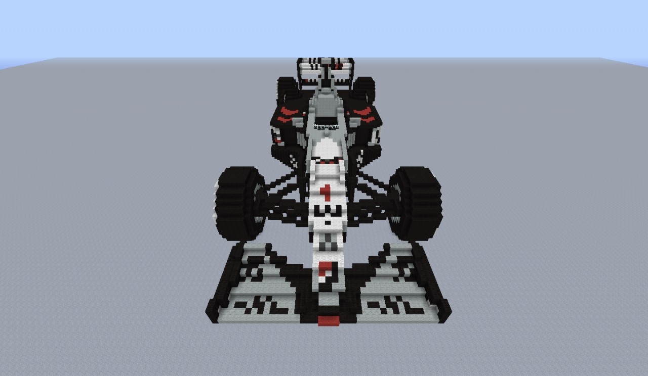 F1(Formula 1) Car Model : McLaren MP4-14 '99 Minecraft Map