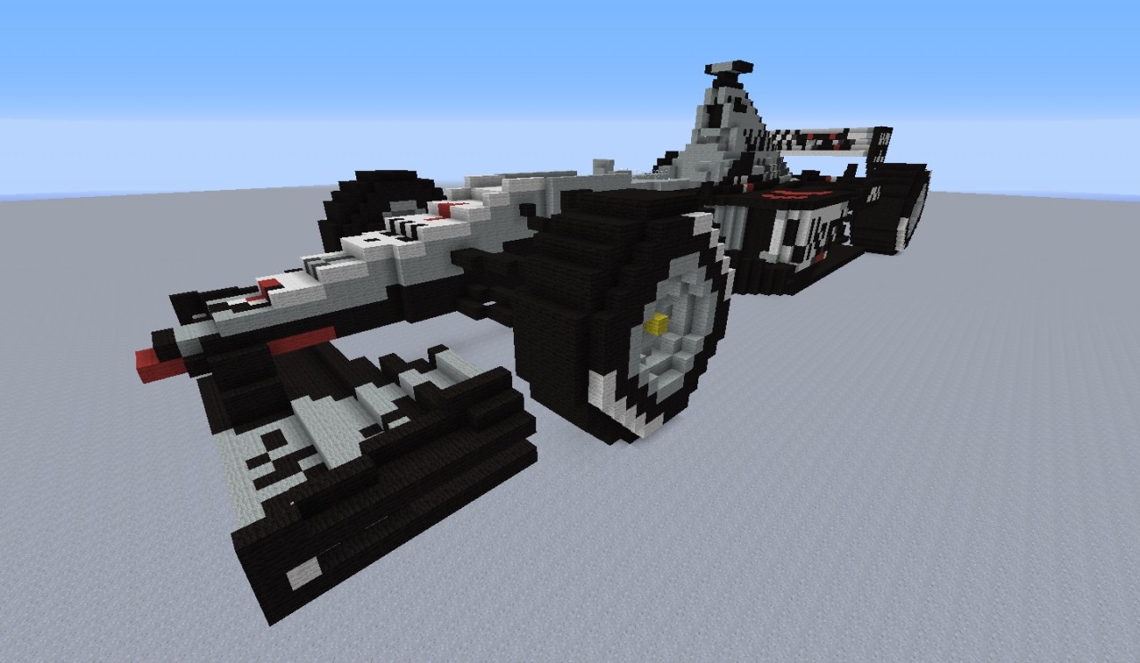 F1(Formula 1) Car Model : McLaren MP4-14 '99 Minecraft Map